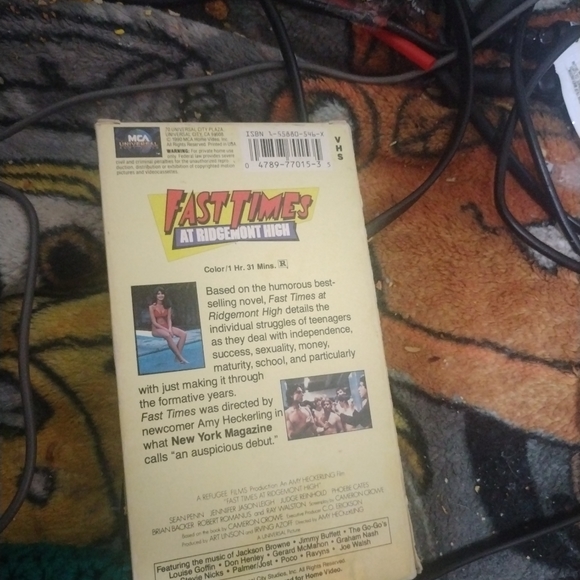 None | Media | Fast Times At Ridgemont High Vhs | Poshmark